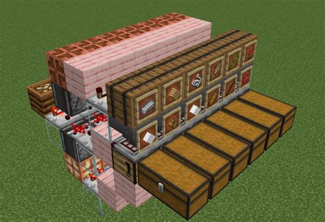 1 Wide Tilable Autocrafter For Any Single Item Recipe Works For Single Slot And Two Slot