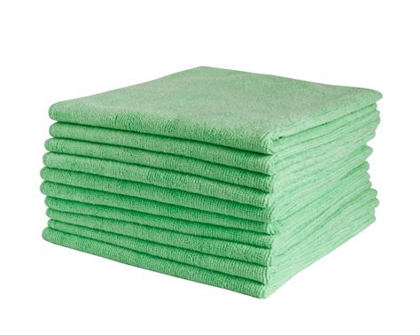 Filta Commercial Microfibre Cloth Green 40cm X 40cm Pack Of 10 Innoway