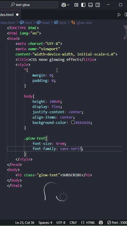 Neon Text Animation No Javascript Needed Shorts Coding Webdevelopment Css Html