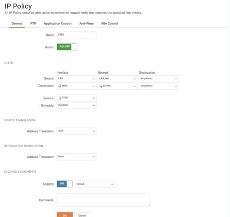 How To Approach FTPS Without Opening Too Many Ports Clavister Knowledge Base