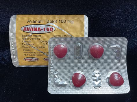AVANA 100(Avanafil 100mg x 4tabs) – strongconnection.shop