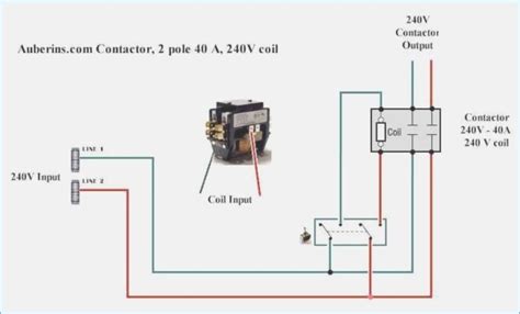 Single Phase Pole Contactor Wiring Diagram