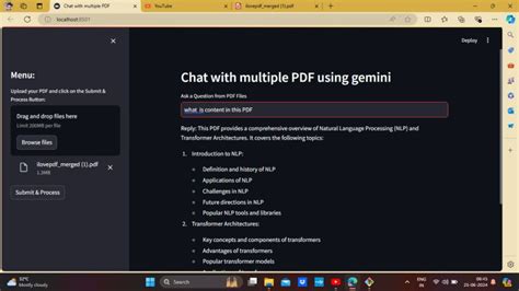 abhishek kumar on linkedin gemini pdfchat streamlit dataextraction