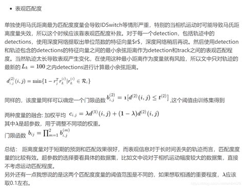 Deepsort论文翻译 中英对照 Csdn博客