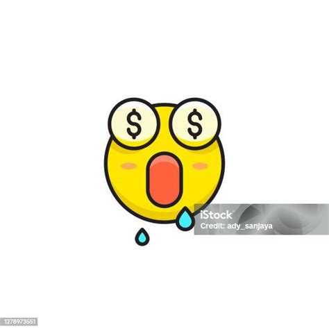 흰색 배경에 격리 된 돈 얼굴 웃는 벡터 아이콘 기호 이모티콘 0명에 대한 스톡 벡터 아트 및 기타 이미지 0명 귀여운 금융 Istock