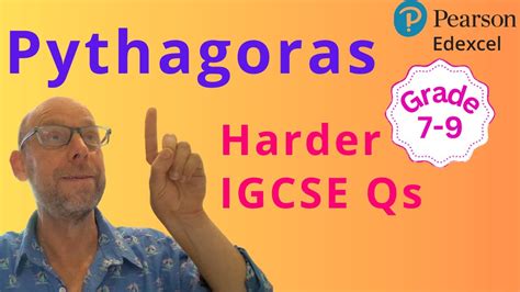 Harder Igcse Pythagoras Questions Youtube