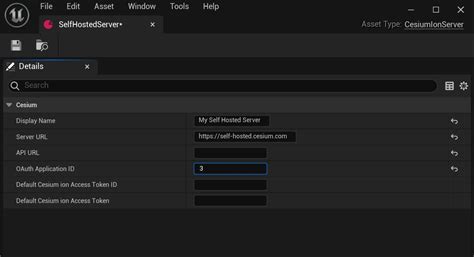 Using Cesium Ion Self Hosted Cesium
