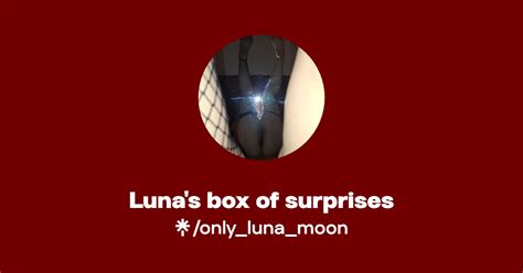 Lunas Box Of Surprises Find Lunas Box Of Surprises Onlyfans Linktree