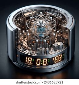 Atomic Clock That Measures Time By AI Generated Image 2436635921 Shutterstock