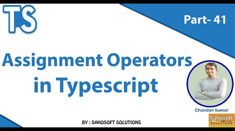 Assignment Operators In Typescript Typescript Tutorials In Hindi Youtube