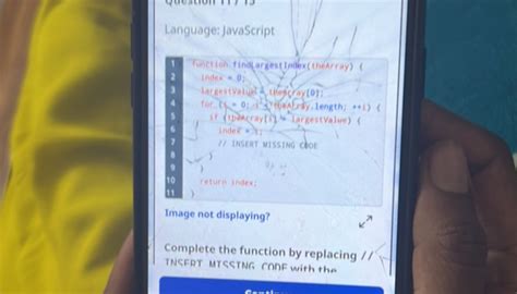 Language Javascript Image Not Displaying Studyx