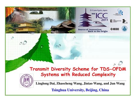 Ppt Transmit Diversity Scheme For Tds Ofdm Systems With Reduced Complexity Powerpoint