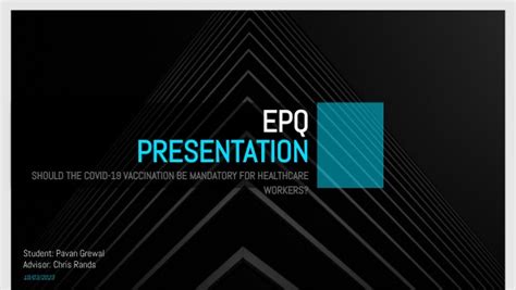 Epq Presentation