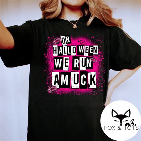 We Run Amuck Screen Dtf Pre Order 3 5 Business Days Fox And Tots