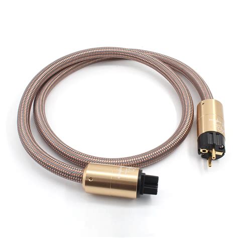 Hi Fi аудио Fever Ofc шнур питания кабель питания европейского стандарта Hi Fi стандарт Eu