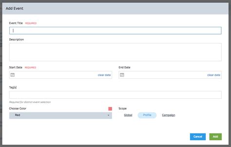 How Do I Add An Event To Event Manager Raven Help Desk