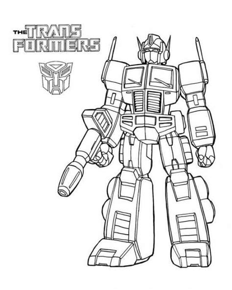 O Transformador Para Colorir Imprimir E Desenhar Coloringlibcom