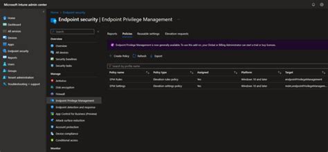 Intune Endpoint Privilege Management Mikes Mdm Blog