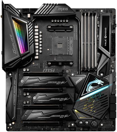Линейку плат MSI X570 возглавила модель MEG X570 Godlike
