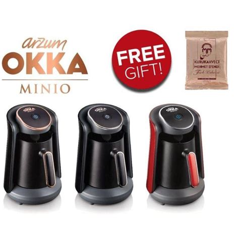 Турецкая кофемашина Arzum OK004-D Okka Minio - Dreamline Автоматическая ...