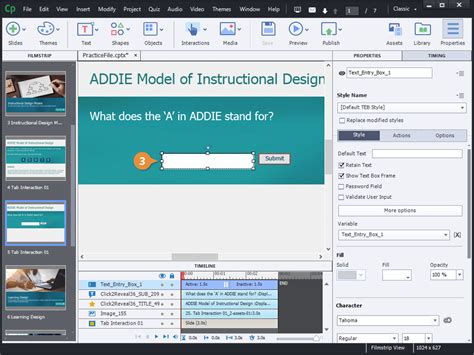 Insert A Text Entry Box CustomGuide
