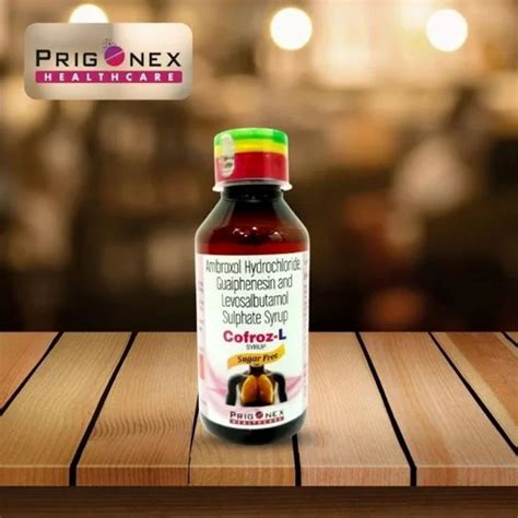 Levosalbutamol Sulphate 1mg Ambroxol Hcl 30mg Guaiphenesin Syrup 50mg At ₹ 100bottle