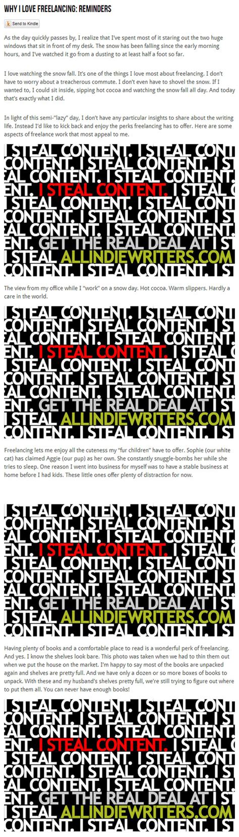 Content Theft How To Prevent It And Deal With It When It Happens