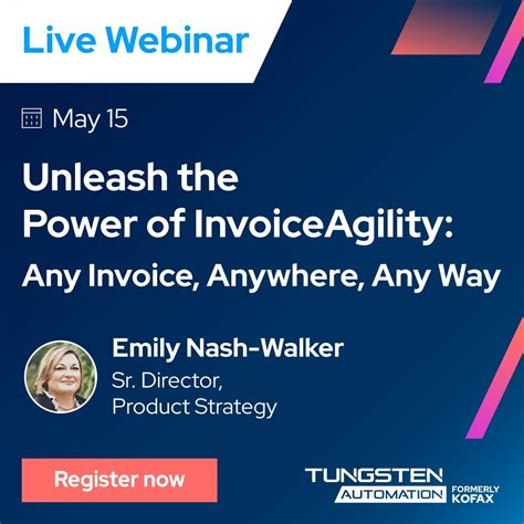Tungsten Automation On Linkedin Unleash The Power Of Invoiceagility Any Invoice Anywhere Any Way