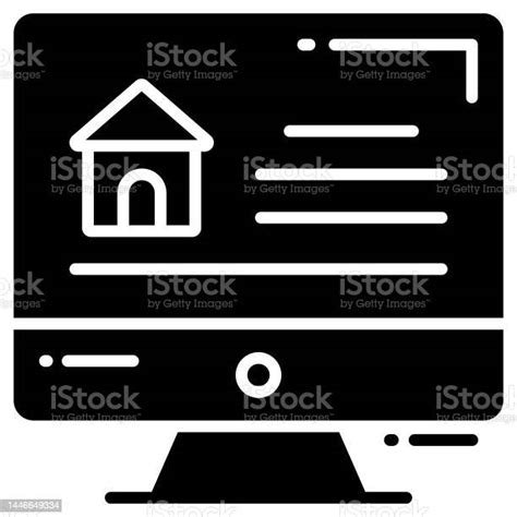 온라인 하우스 트렌디 아이콘 흰색 배경에 격리된 플랫 스타일 웹 사이트 디자인 로고 앱 Ui에 대한 기호입니다 0명에 대한 스톡 벡터 아트 및 기타 이미지 Istock
