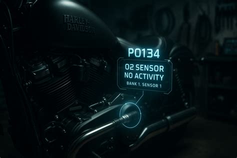 P0134 Harley Code Oxygen Sensor Circuit No Activity Detected Bank 1