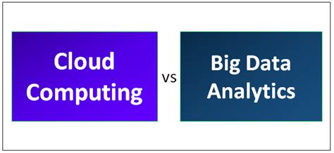 Cloud Computing Vs Big Data Analytics 11 Important Differences To Learn