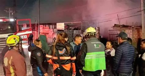 Fuerte Incendio Despierta A Vecinos En Tlalpan El Diario Mx