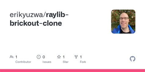 github erikyuzwa raylib brickout clone
