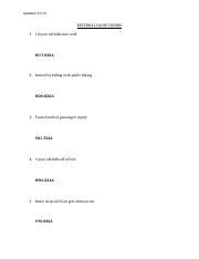 Common External Cause Codes Falls Injuries And Accidents Course Hero