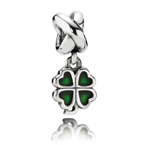 Charm Trèfle à Quatre Feuilles | Pandora bracelet charms, Pandora ...