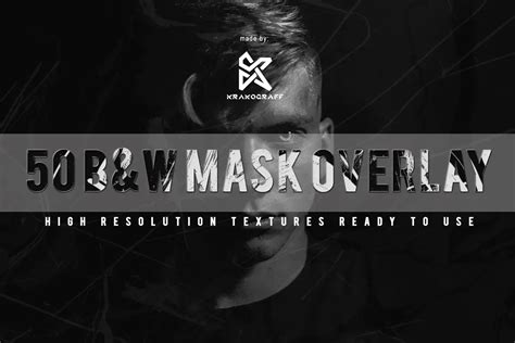 50 Free Black And White Mask Overlay Textures Free Ui Resources