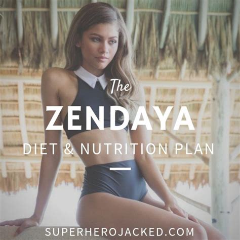 Zendaya Workout Routine And Diet Plan Artofit
