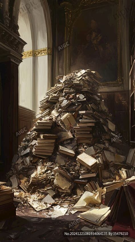 Ai创作图欧式废弃物 唯美浪费 被遗弃的书籍 知识的巅峰 书籍的海洋 书的海洋 知识圣殿 书山寻宝 被遗忘的书籍 书籍漂流站 大图书馆场景 恶化的书籍 千里修书为堵墙 南村书堆 读书破万卷