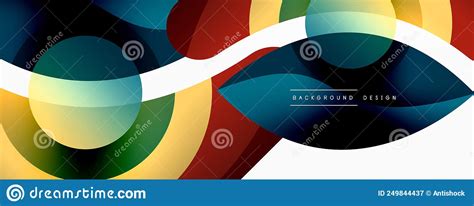 Vector Abstract Background Stock Vector Illustration Of Minimal 249844437