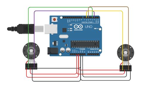 Circuit Design Motor Dc Dengan Encoder Tinkercad Circuit Design Motor Dc Dengan Encoder Tinkercad