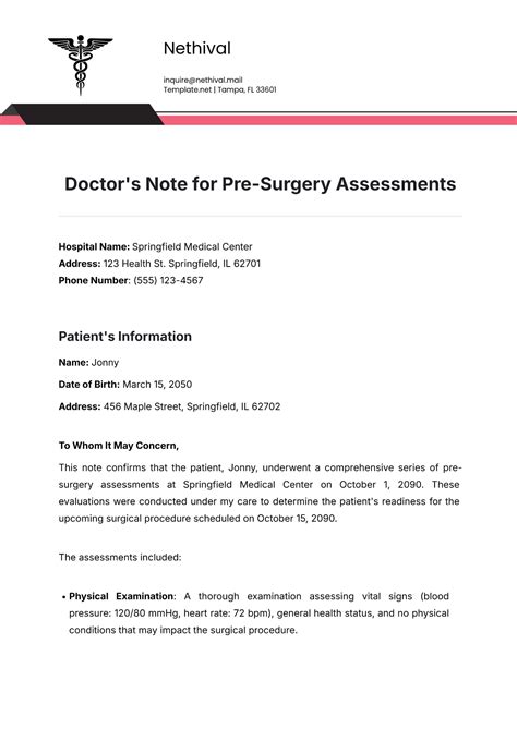 Free Doctor Progress Note Format Template To Edit Online