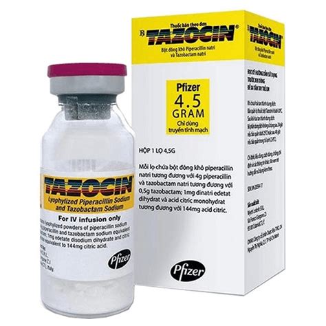 Tazocin 45g Pfizer H1l45gr