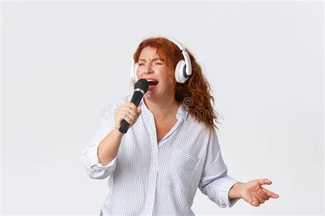 Passionate Redhead Girl Stock Photo Image Of Lifestyle