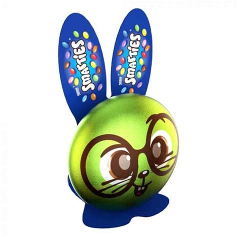 Smarties Easter Bunnyhollow Milk Chocolate Figure Containing Mini Smarties Perfect Easter Treat