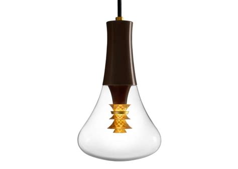 Plumen Designs Bulb With Faceted Gold Shade On The Inside