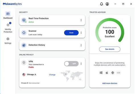 Malwarebytes Premium Privacy Vpn Plus Subscription 2 Device 1 Year Download