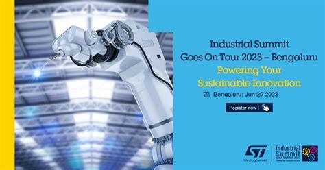 stmicroelectronics on linkedin industrial summit sustainable