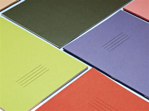 Rhino A4 Exercise Books In 20 Rulings And 13 Colours Rhino Stationery