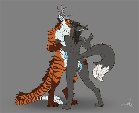 Rule 34 2021 All The Way Through Andromorph Andromorphmale Anthro Blue Penis Blue Tongue