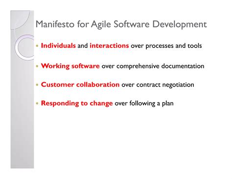 Agile Software Development Overview PDF